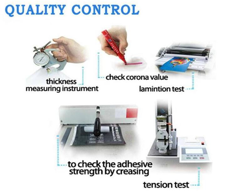 Customize size gloss lamination film for heat laminating machine
